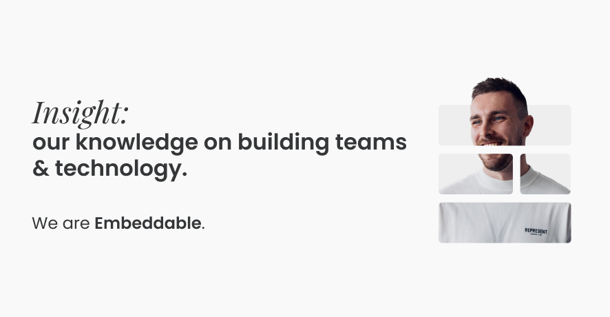 Embeddable | Insight on Building Tech & Teams for Small Businesses